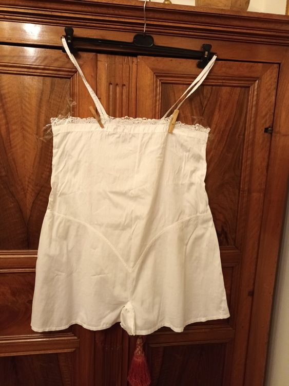 Sottogonna / mutande in cotone bianco con pizzo. (Gebraucht) in Lugano ...