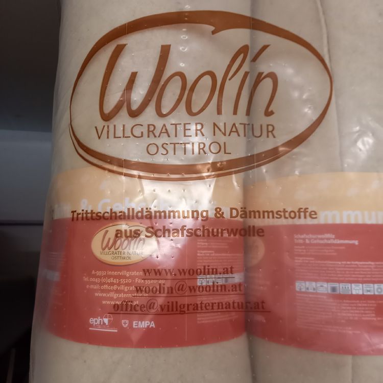 woolin Trittschalldämmung (Neu (gemäss Beschreibung)) in Gelterkinden ...