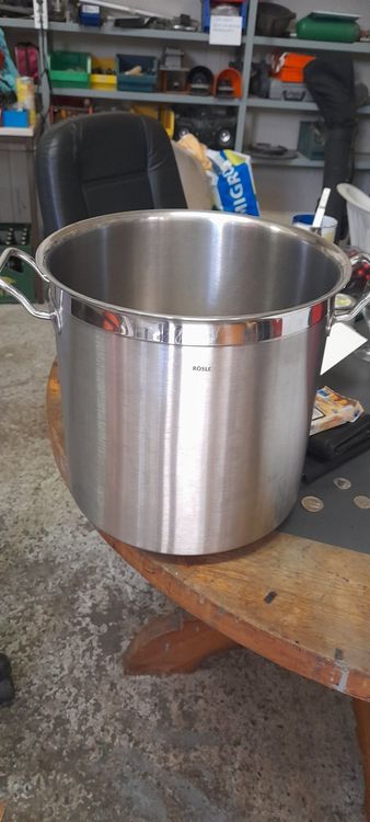 Rösle Kochpfanne 30cm hoch Durchmesser 29cm mit Deckel | Kaufen auf Ricardo