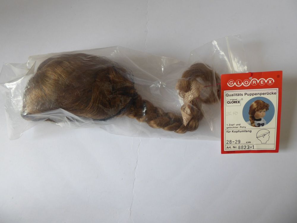 Div. Qualitäts Puppen Perücke, Glorex, Meine kreativ, neu (Neu und ...