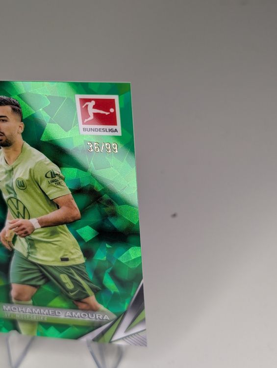 Topps Chrome Amoura VFL Wolfsburg RC /99 Bundesliga! (Neu (gemäss ...