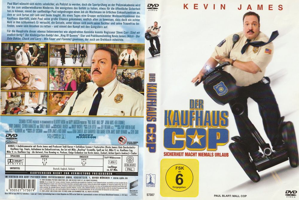 Kevin James: Der Kaufhaus Cop (DVD) - Top Zustand! (Gebraucht) in Rüthi ...