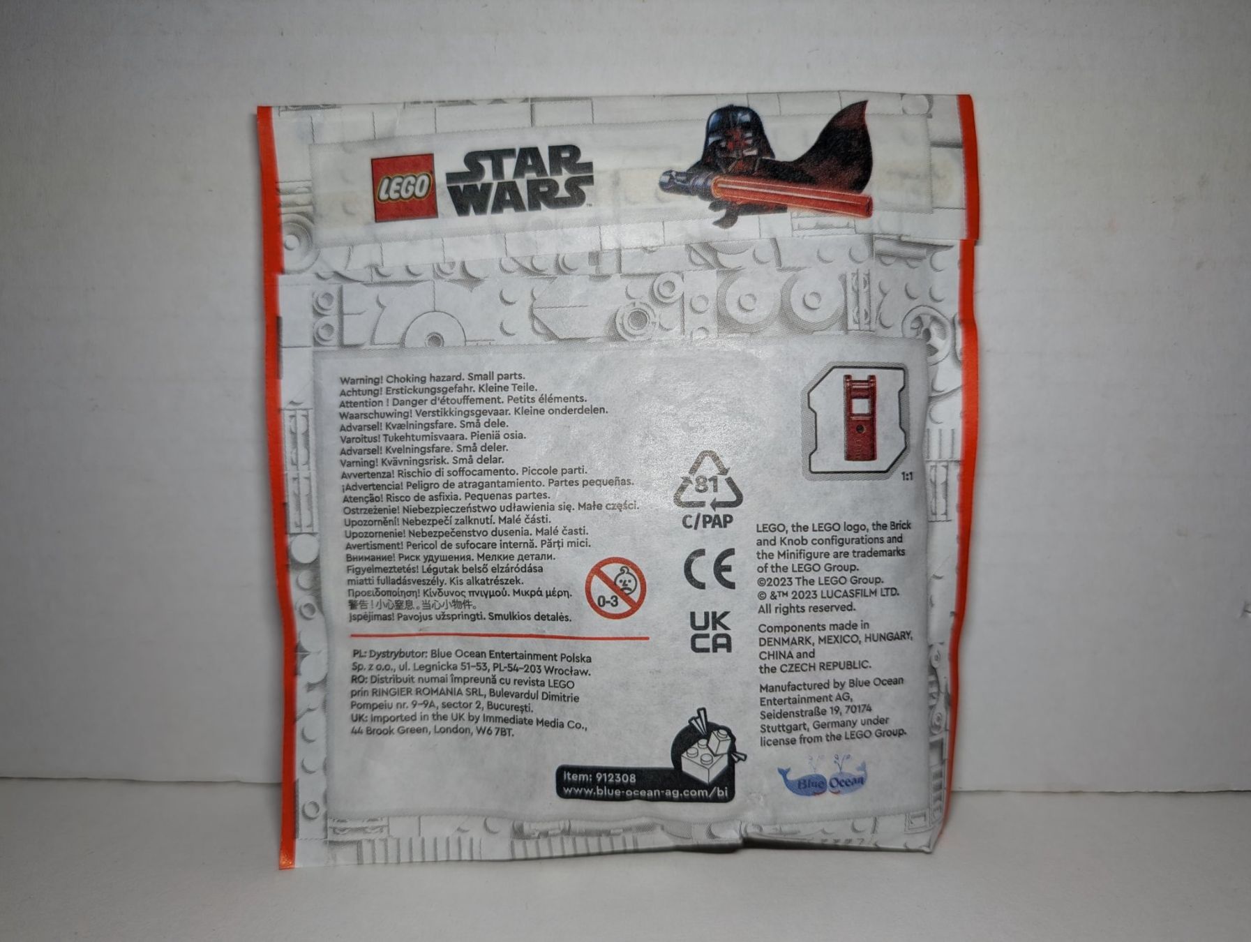 LEGO STAR WARS 912308 AT-TE PaperPolyBag (Neuf avec emballage d'origine ...
