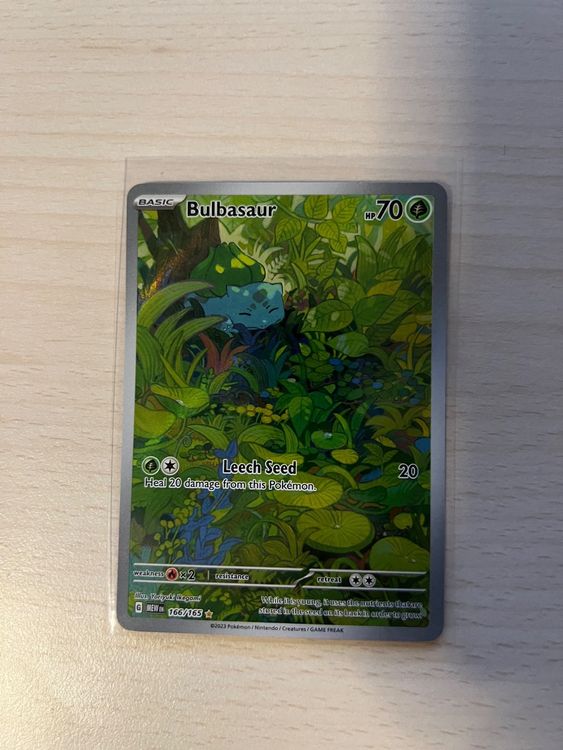 Pokemon 151 Bulbasaur 166 art rare EN (Gebraucht) in Stans für CHF 20 ...