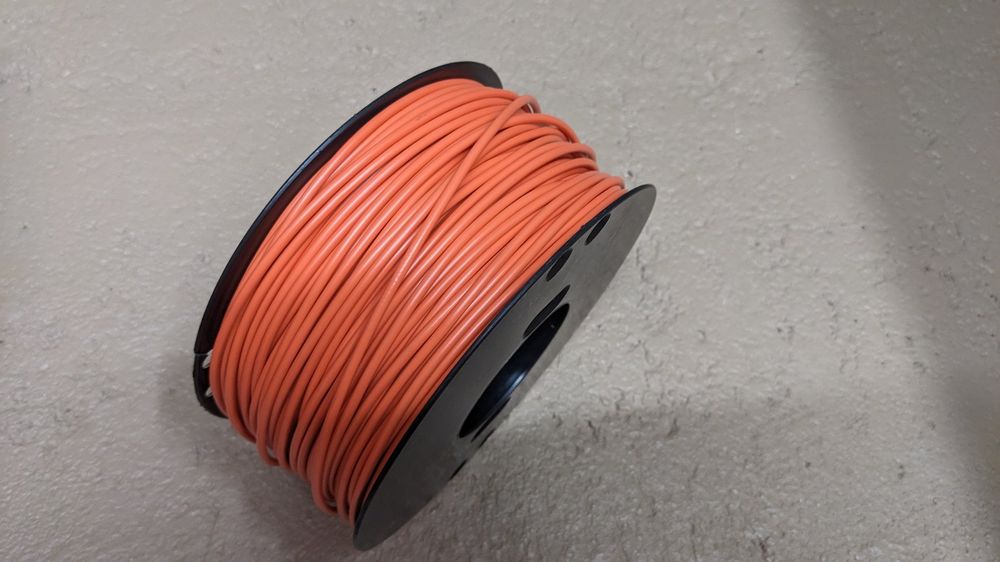 T-Litze 1,5² orange Spule à 100m | Kaufen auf Ricardo