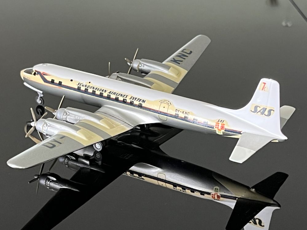 DC-7C, SAS, Western Models, 1:200 | Kaufen auf Ricardo