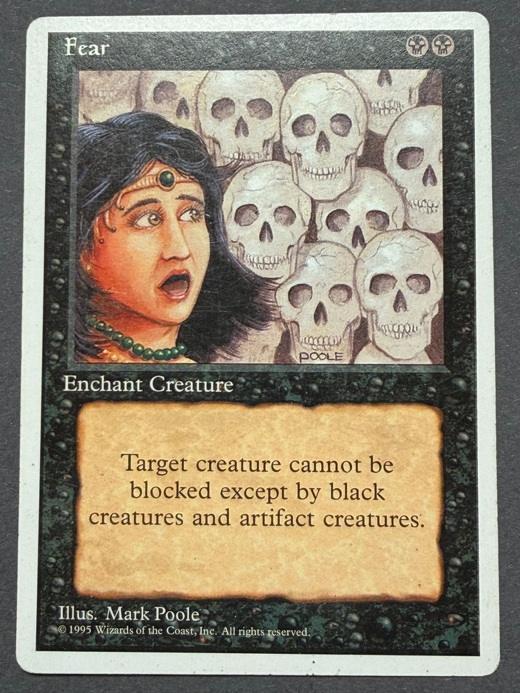 4th Fourth Edition Alternate - Fear - Magic (Gebraucht) in Binz für CHF ...