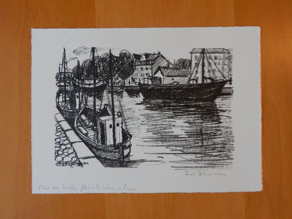 Fritz Karl ZBINDEN (1896-1968) 3 Lihogr. (Gebraucht) in Emmenbrücke für ...