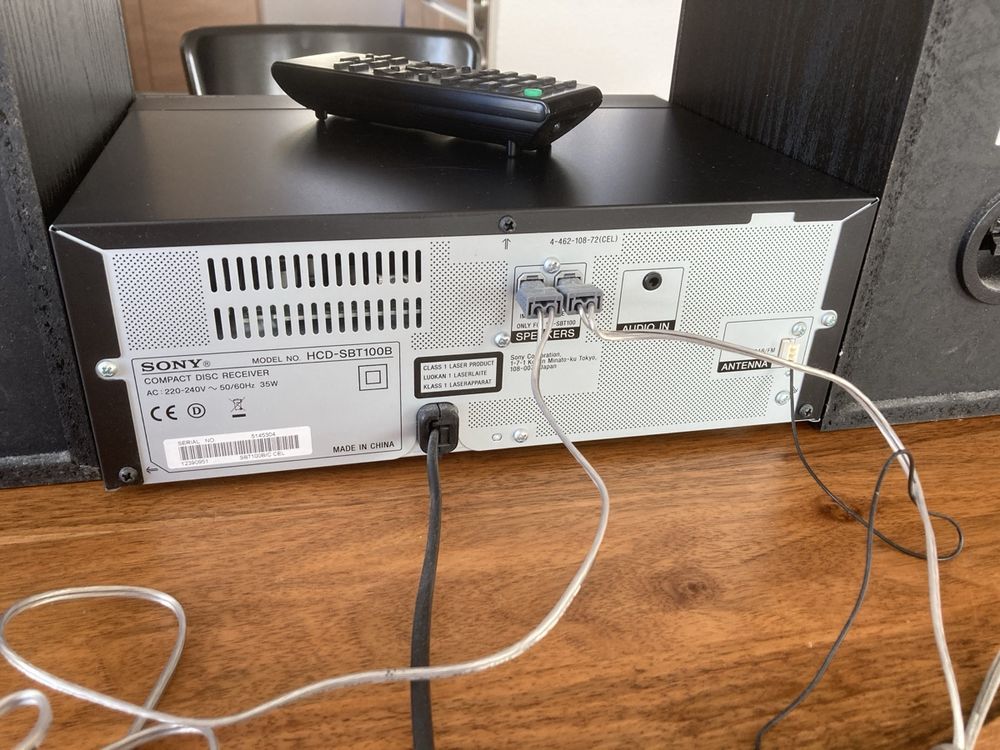 Sony HOME AUDIO SYSTEM CMT-SBT 100B (Gebraucht) in Illgau für CHF 75 – mit Lieferung auf Ricardo ...