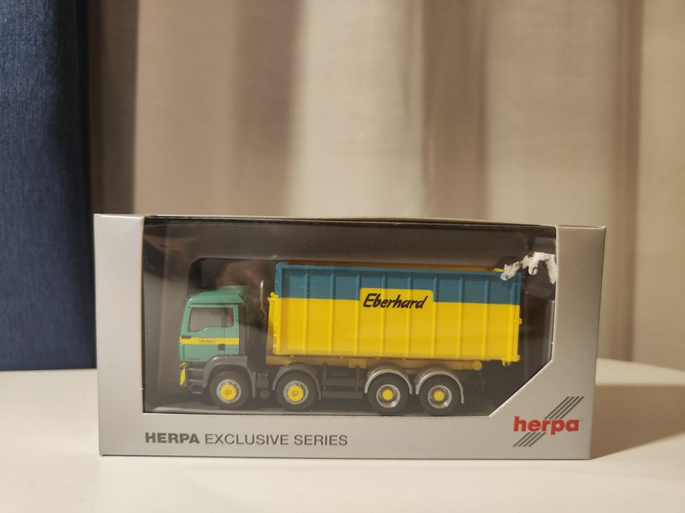Lastwagen Eberhard MAN TGS WLF 1/87 Neu von Herpa (Neu (gemäss ...