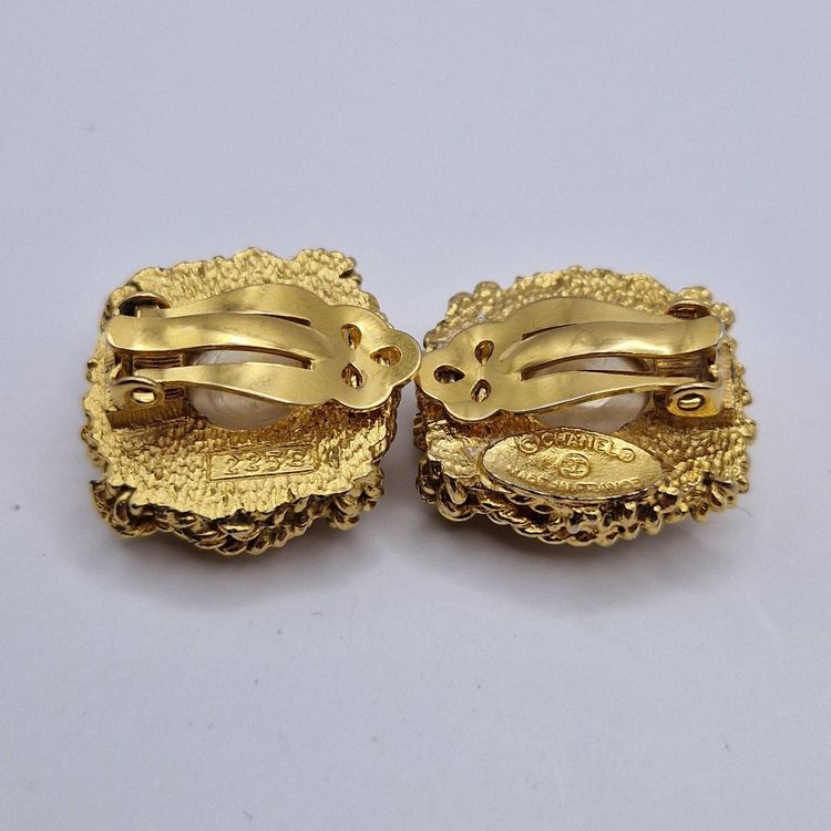 Vintage Chanel Ohrclips | Kaufen auf Ricardo