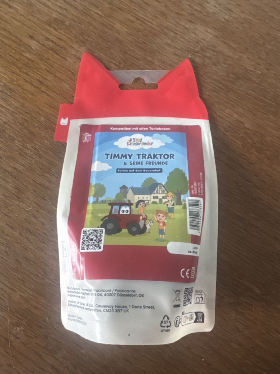 Neuer Tonie Timmy Traktor: Singen und Tanzen 🚜🎶🎵 (Neu und ...