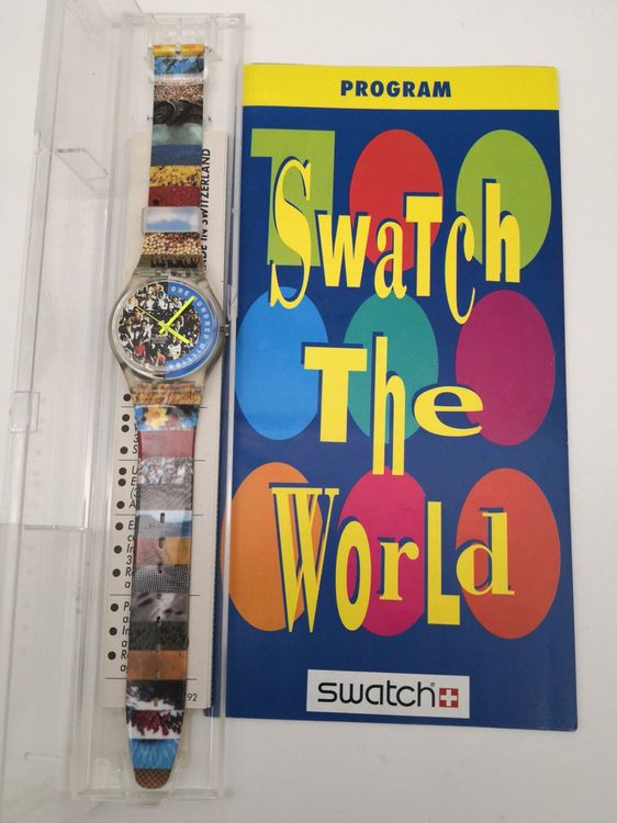 * SWATCH PEOPLE GZ126 * MIT ORIGINALBOX * WIE NEU ! * 1992 * (Neu ...