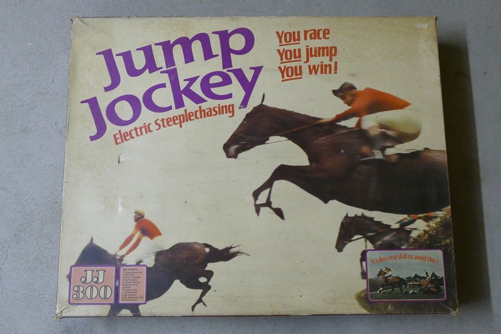 Jump Jockey Set300 Scalextric Triang Pferde Slotcar Bahn (Neu (gemäss ...