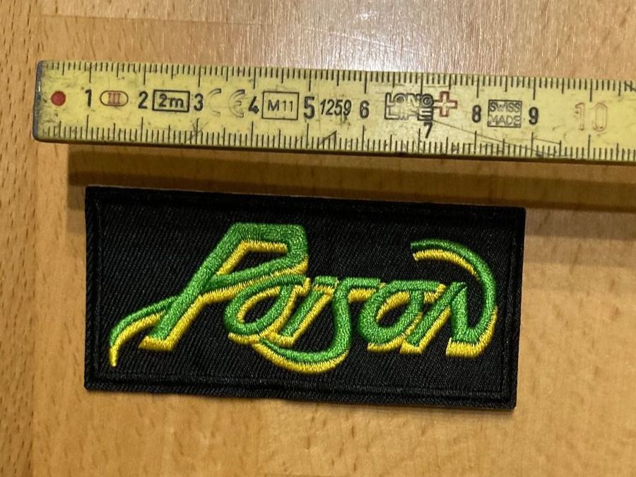 Poison Patch Sticker Aufnäher Metal Rock Band | Kaufen auf Ricardo
