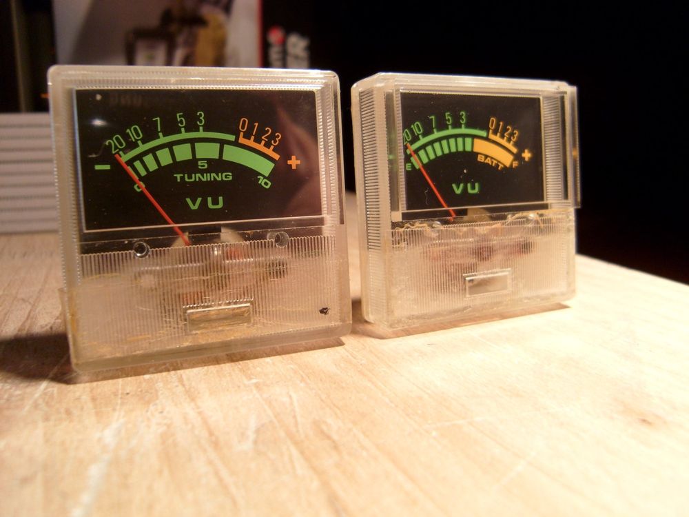 Schöne Hifi VU Meter zum Aufrüsten oder als Ersatz, getestet (Gebraucht ...