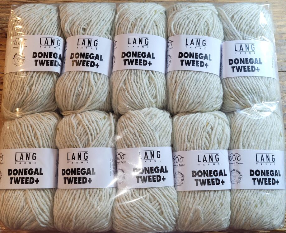 Donegal Tweed+ von Lang - echtes irisches Traditions-Garn (Neu und ...
