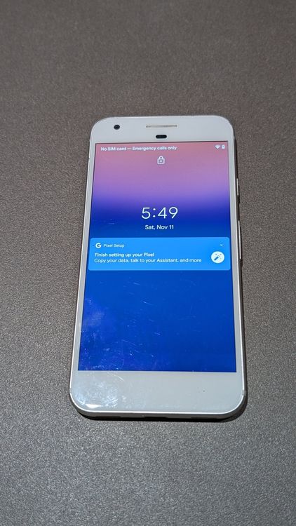 Google Pixel (1st Generation) G-2PW4200 128GB Very Silver (Gebraucht ...