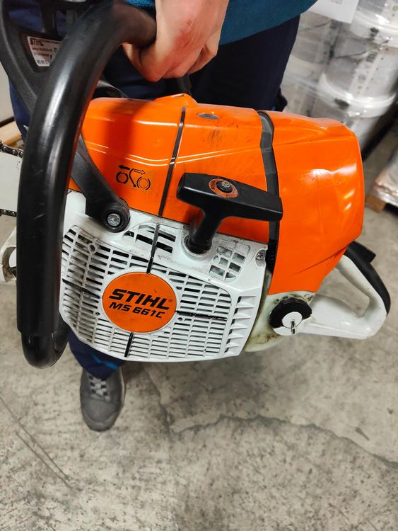 Kettensäge Stihl MS 661 C-M mit Light Lang - Schwert 63 cm (Neu (gemäss ...