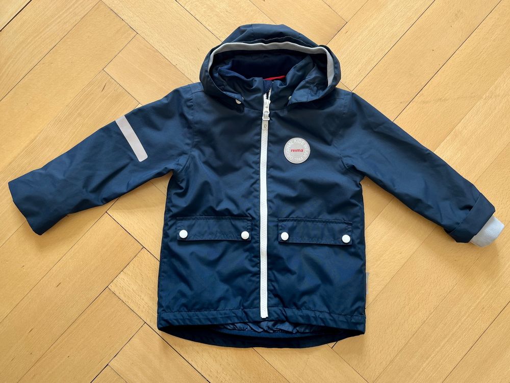 Reima-Tec Kinder 3-in-1 Übergangsjacke dunkelblau, 110 (Gebraucht) in ...