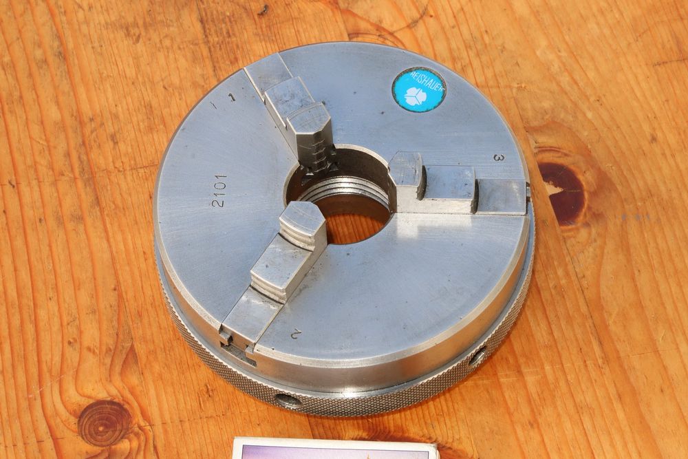 3 Backenfutter Schaublin Ref.102--20.070 Reishauer Ø 110mm (Gebraucht ...