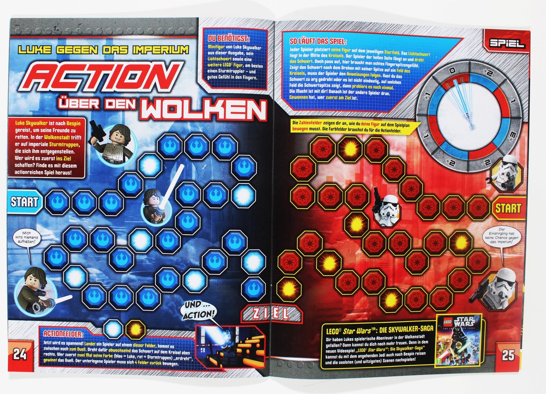 4 LEGO STAR WARS Comics, Quiz & Rätselspass für Kinder Set 4 (Gebraucht ...