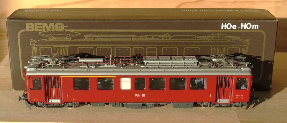 RhB ABe 4/4 501, Bemo Art. 1265/2, DC analog. (Gebraucht) in Horw für CHF 105 – mit Lieferung ...