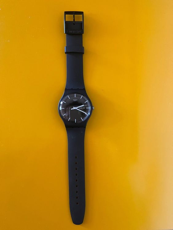 Swatch Mono Black | Kaufen auf Ricardo