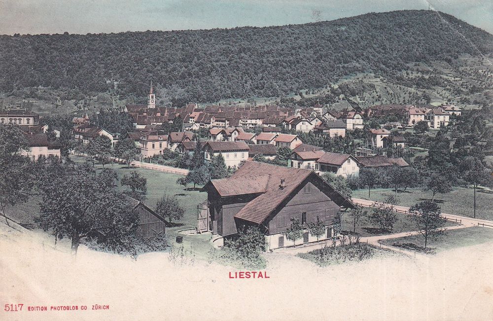 Liestal BL um 1907 (Gebraucht) in Niedergesteln für CHF 6.4 – mit ...