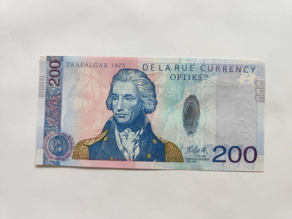 200 UNITS DE LA RUE CURRENCY TEST NOTE | Kaufen auf Ricardo