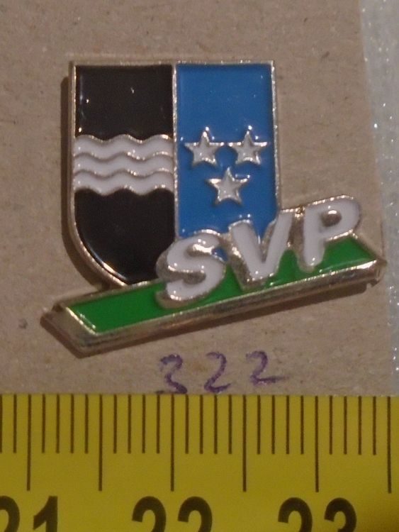 1 SVP Aargau Pin (322) (Gebraucht) in Winterthur für CHF 0.95 – mit ...