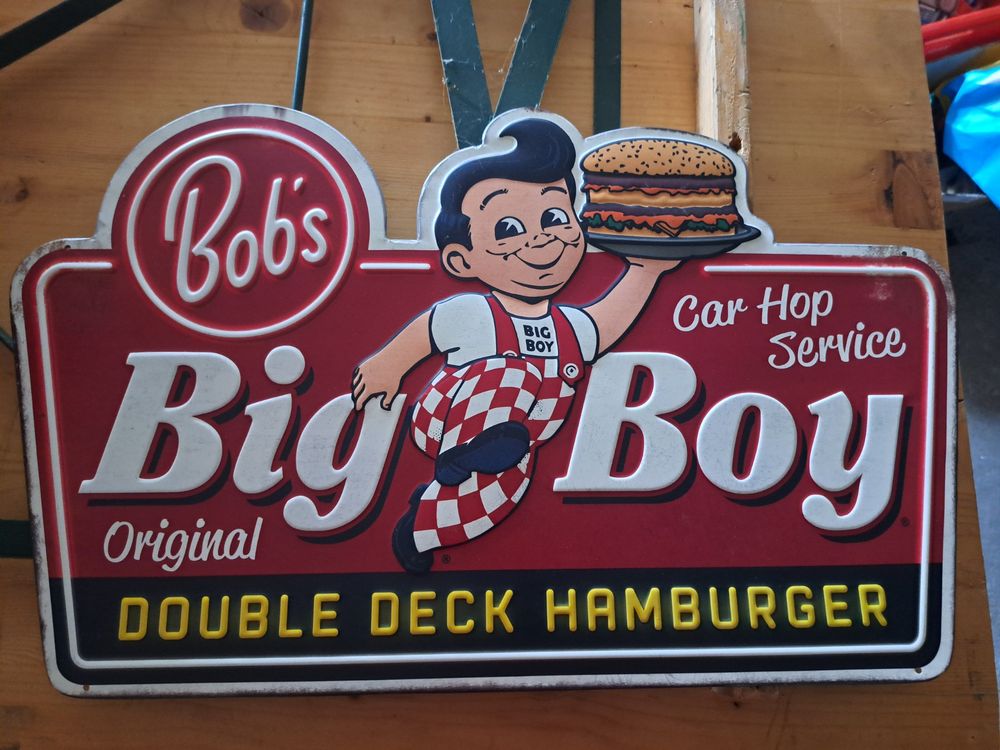 Bobs Big Boy Schild Gross Neu (Neu und originalverpackt) in Emmenbrücke ...