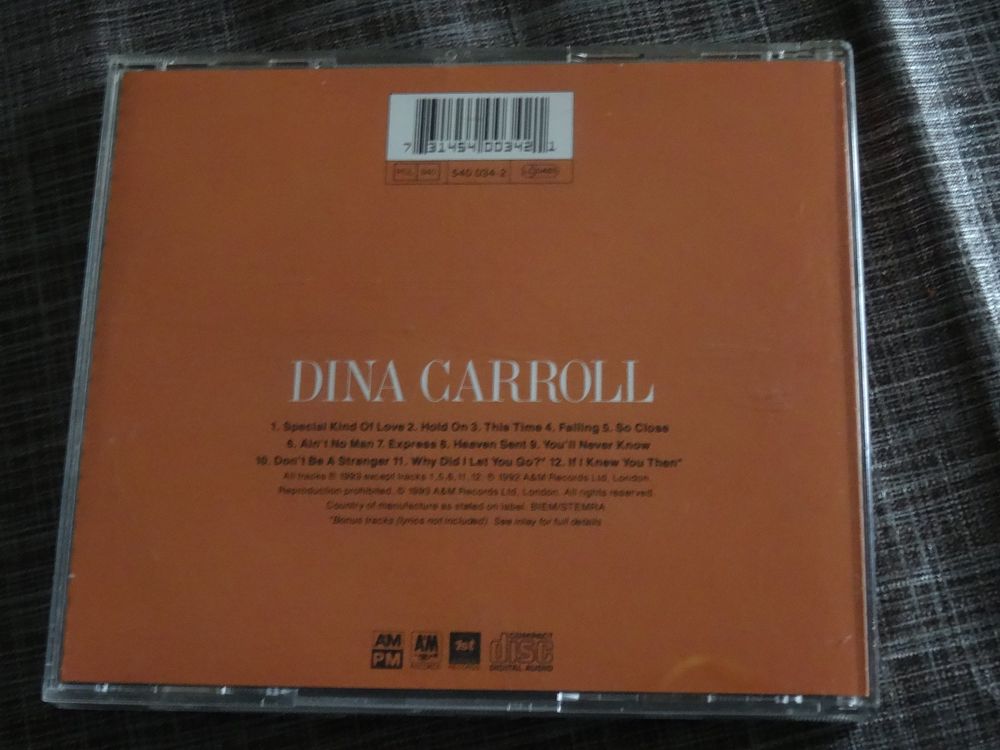 Dina Carroll - So Close (CD) | Kaufen auf Ricardo