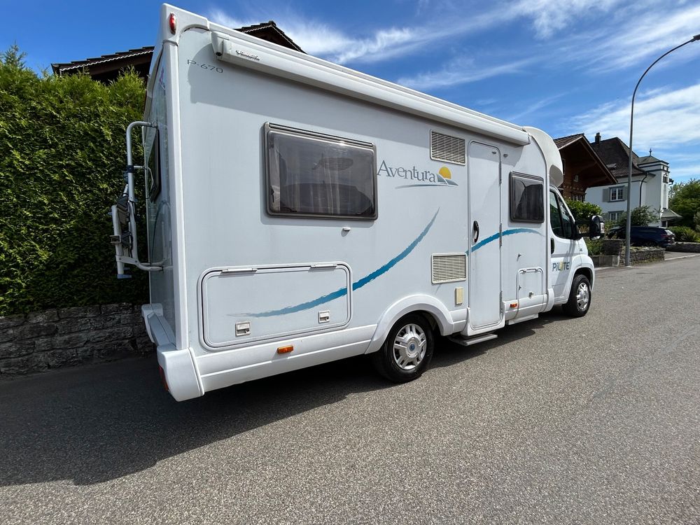 Fiat Ducato 130 multijet / Pilote Aventura P670 (Gebraucht) in Menziken für CHF 24900 – nur ...
