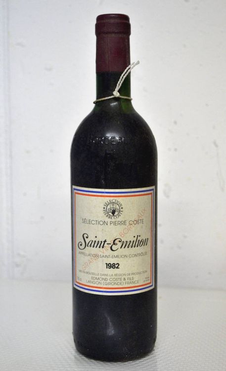 Sélection Pierre Coste Saint-Émilion 1982 (Gebraucht) in Wabern für CHF ...