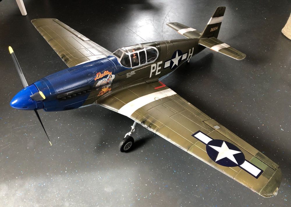 FMS P51B V8-Dallas Darling Mustang (Gebraucht) in Aeugst am Albis für CHF 139 – mit Lieferung ...