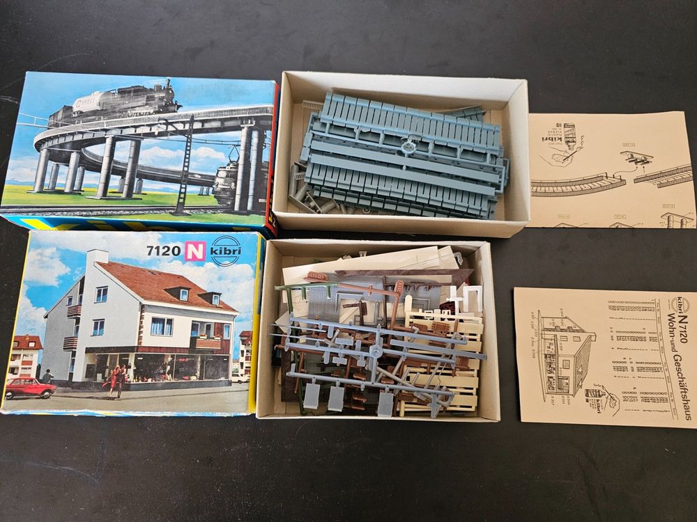 2 Kibri Baukasten Spur N B-7120 und B-7610 | Kaufen auf Ricardo