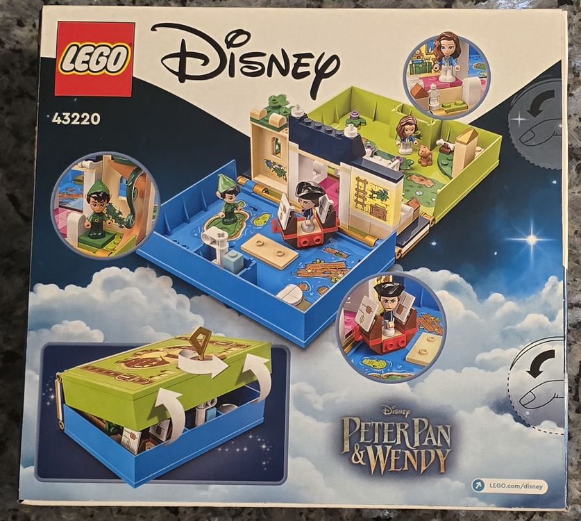 LEGO Disney Peter Pan & Wendy Abenteuerbuch 43220 Neu (Neu und ...