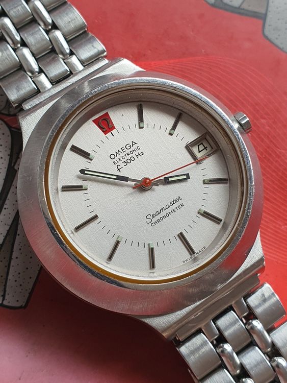 124 Omega UFO f300 Hz Seamaster Chronometer Date aus 1972 (Gebraucht ...