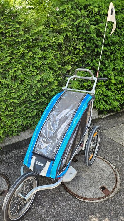 Thule Chariot CX 1 Veloanhänger / Buggy / Jogger mit Zubehör (Gebraucht) in Stans für CHF 197 ...