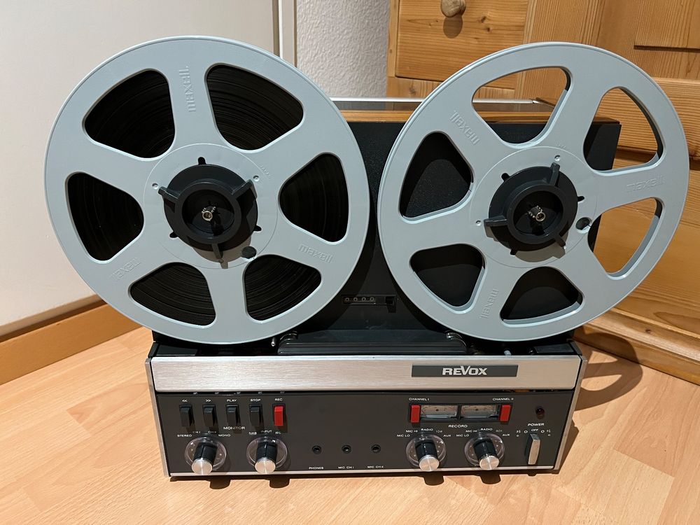 Revox A77 MK-III 2-Spur (Nussbaumgehäuse) revidiert (Gebraucht) in Goldach für CHF 300 – nur ...