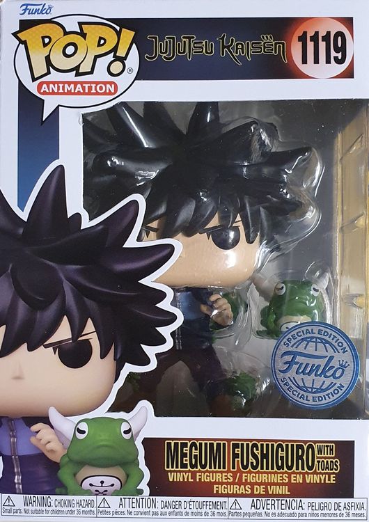 Funko Pop (1119) Jujutsu Kaisen - Megumi Fushiguro (Neu und ...