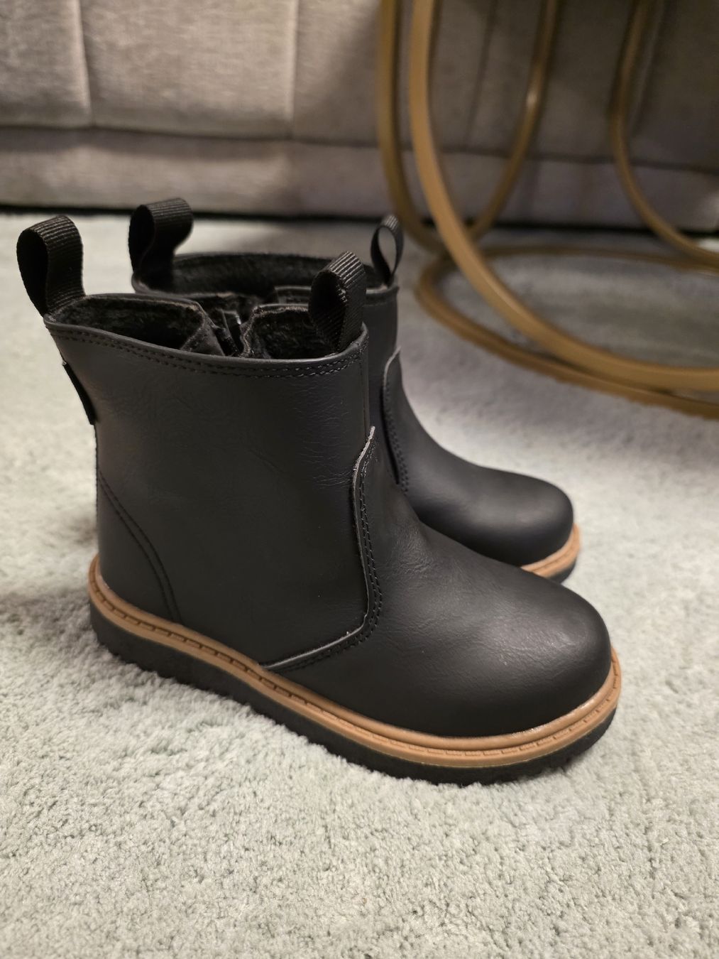 Schicke Winter Boots, schwarz, Grösse 28, Top Zustand! (Neu (gemäss ...