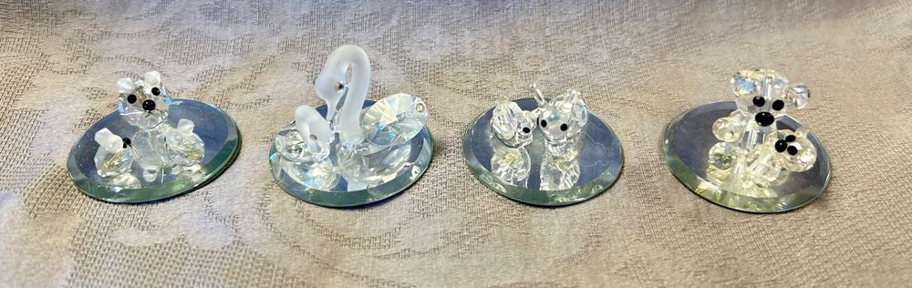 4 mamans et leurs bébés en cristal Mayfair par Alan Bowes (Gebraucht ...