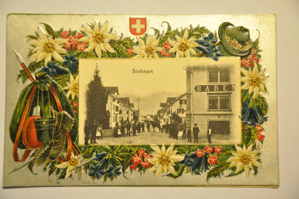 alte Ansichtskarte Siebnen | Kaufen auf Ricardo