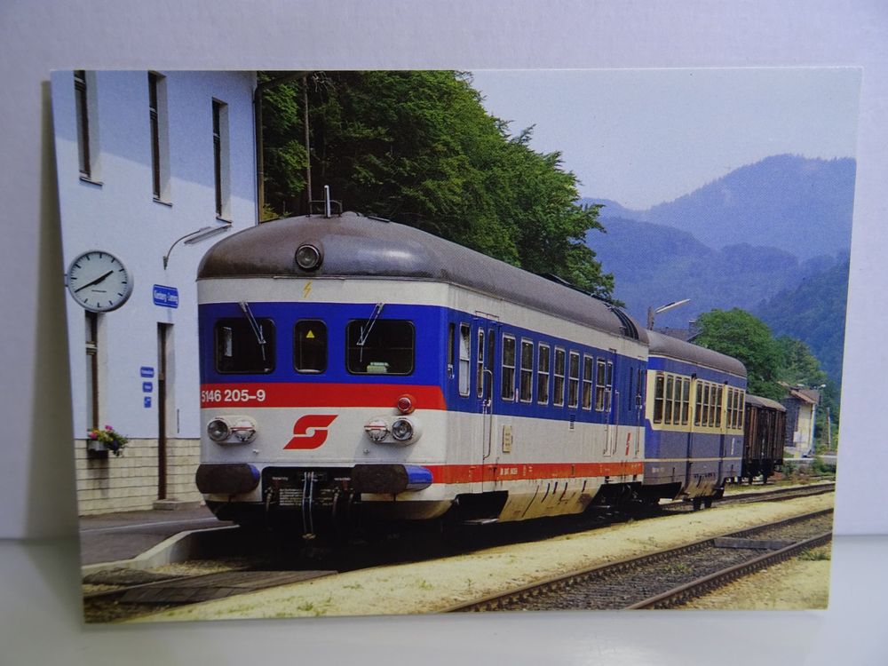 Postkarte ÖBB Triebwagen 5146 205 Kienberg 21.6.1992 (Gebraucht) in ...