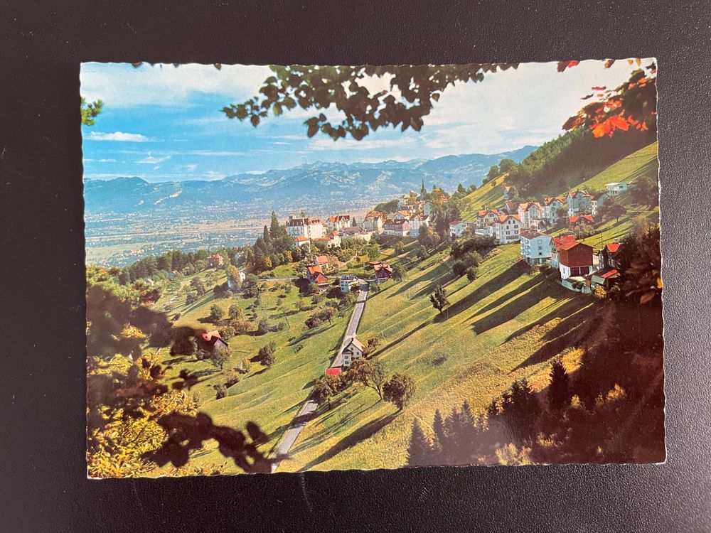 AK AR Walzenhausen, mit Rheindelta und Bodensee (Gebraucht) in Thal für CHF 1 – mit Lieferung ...