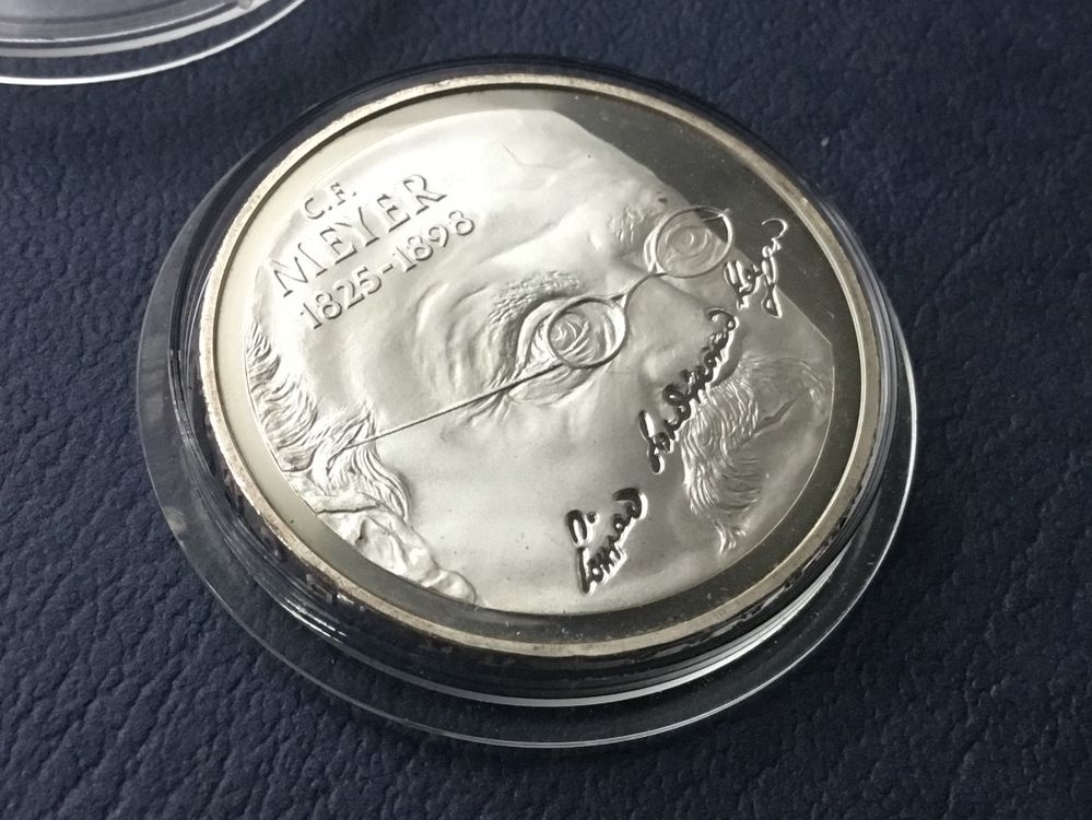 PROBE***20 Fr. 100 Todestag C.F.Meyer 1998 ( 500 Stück ) TOP (Neu (gemäss Beschreibung)) in St ...