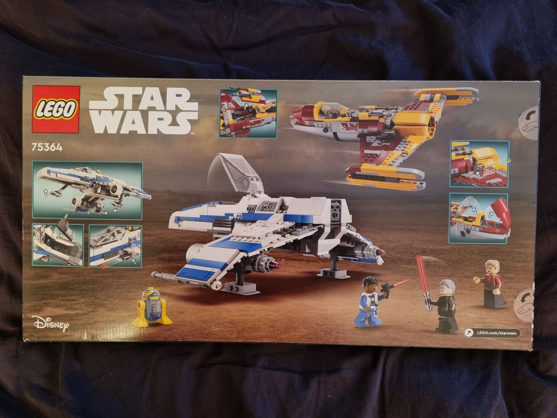 LEGO Star Wars 75364 E-Wing + Shin Hati’s Starfighter OVP (Neu und ...