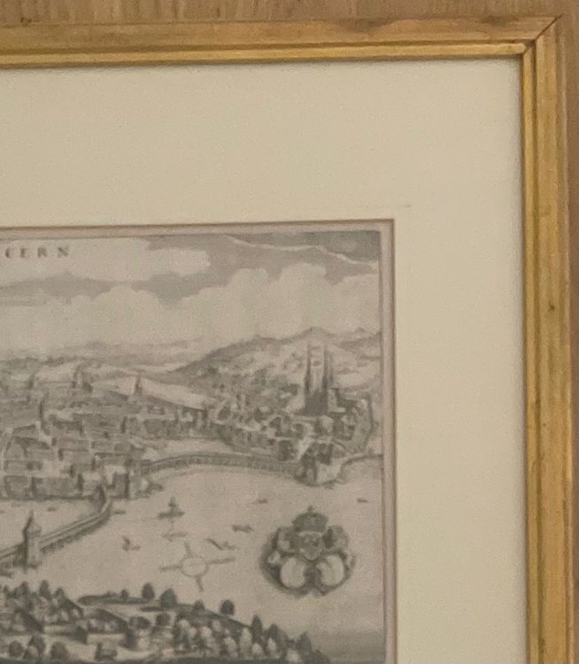 Matthäus I Merian (1593-1650) Kupferstich aus Luzern (Gebraucht) in Root für CHF 45 – mit ...